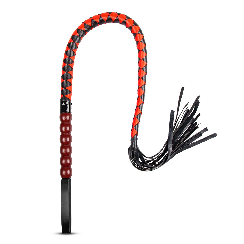 Black and red whip – Pink Petal